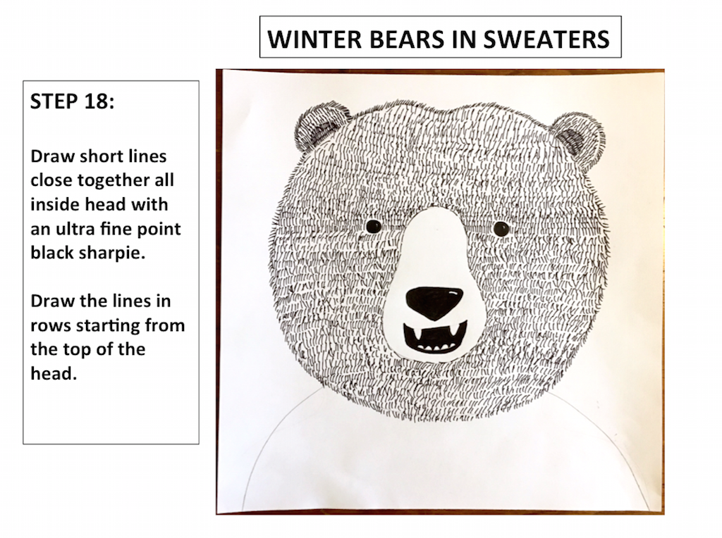 WINTER BEARS IN SWEATERS! -2ND GRADE- – Art with Mrs Filmore