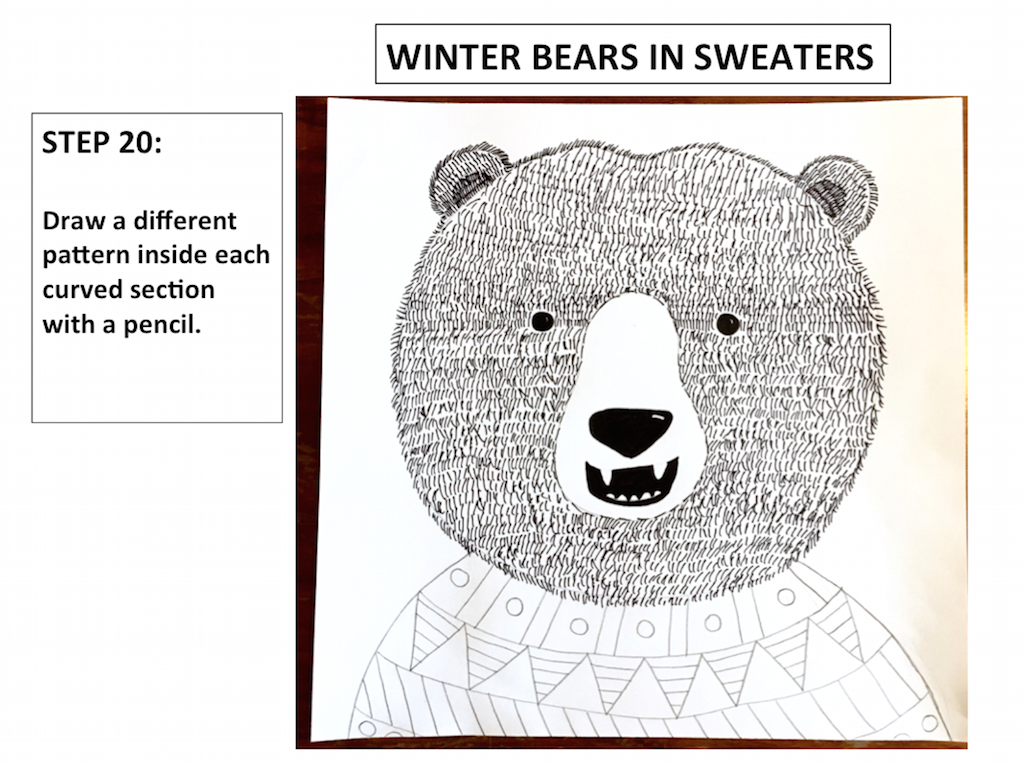 WINTER BEARS IN SWEATERS! -2ND GRADE- – Art with Mrs Filmore