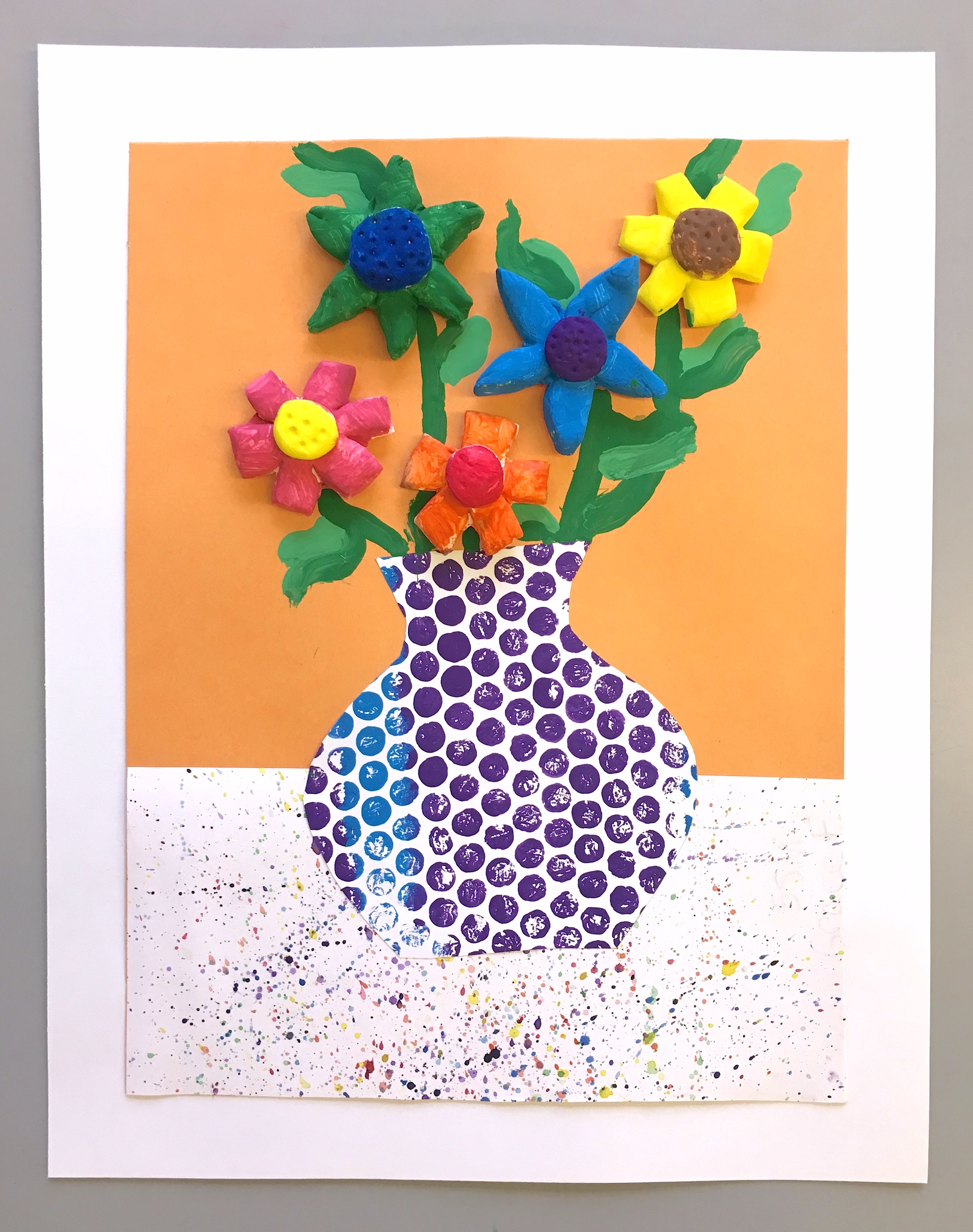 5th Grade- Mixed-Media Bouquet of Flowers – Art with Mrs Filmore