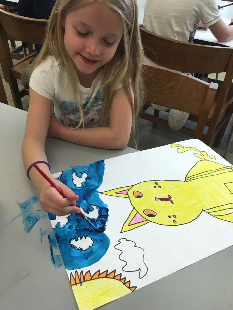 1st Grade “Dream Houses” – Art with Mrs Filmore