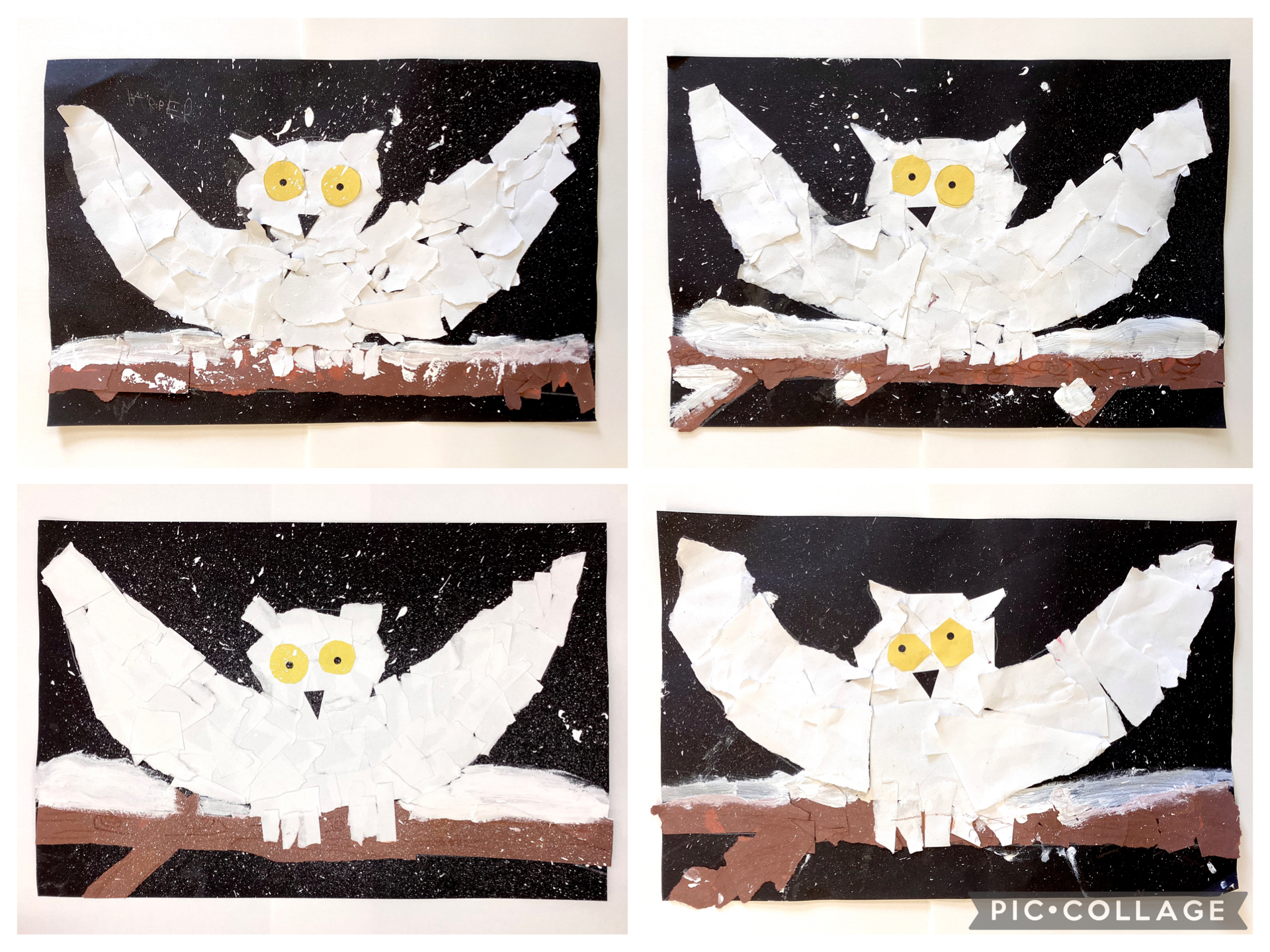 New Winter Artwork from Grades K, 1, 2 and 3! – Art with Mrs Filmore